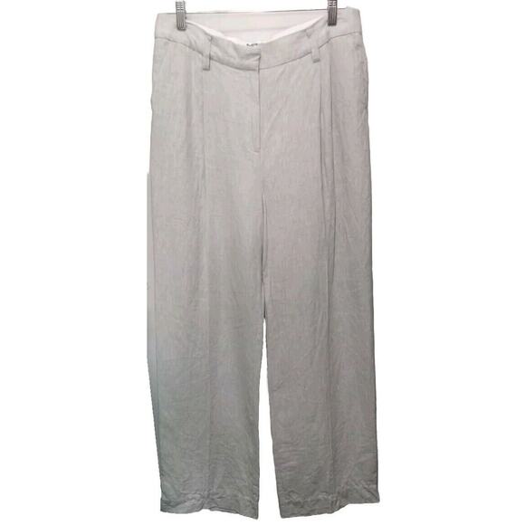 Reformation | Pants & Jumpsuits | Reformation Oatmeal Linen Mason Dress ...